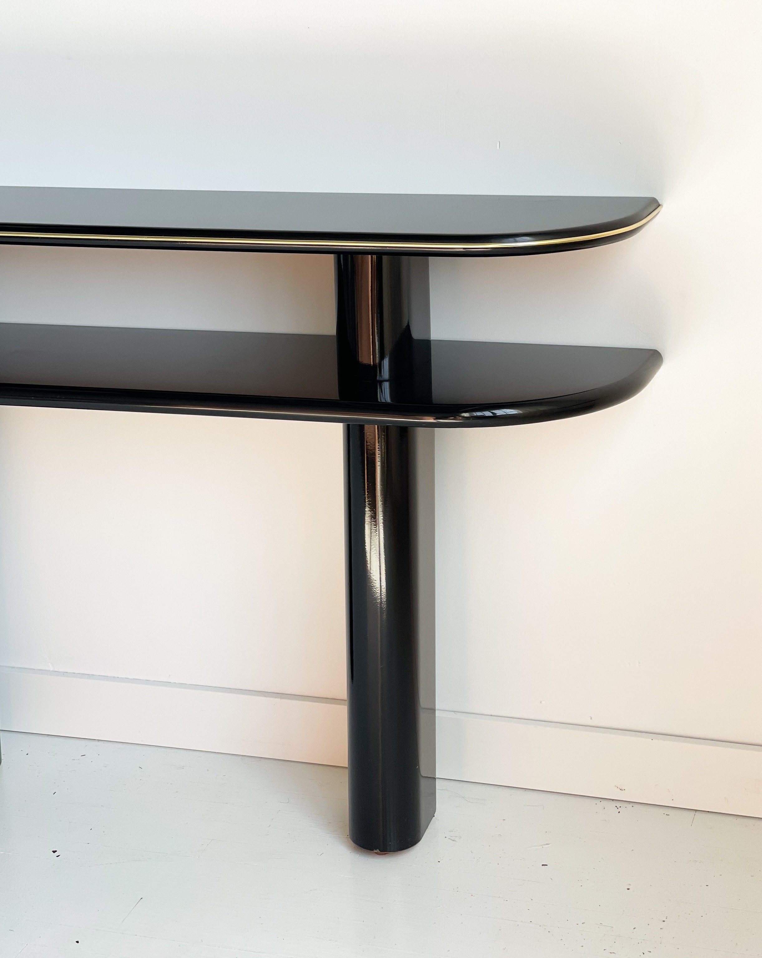 80s Lacquer Wall Console Table– The 365 Studio