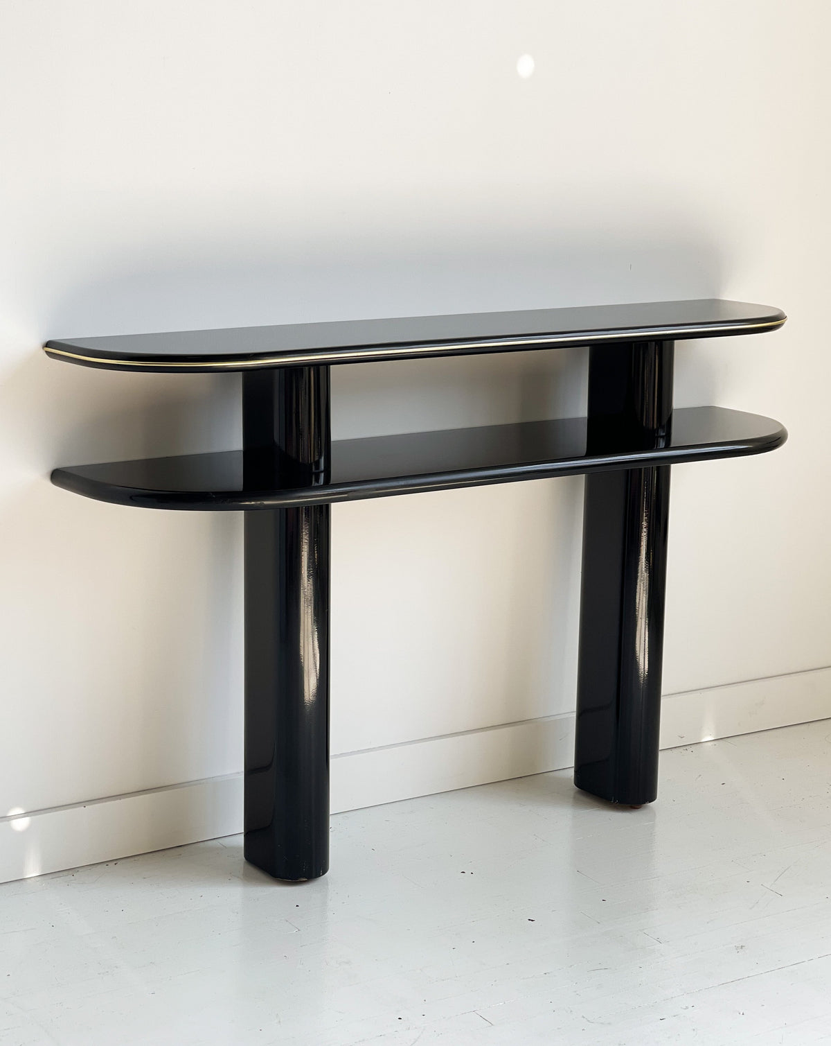 80s Lacquer Wall Console Table– The 365 Studio
