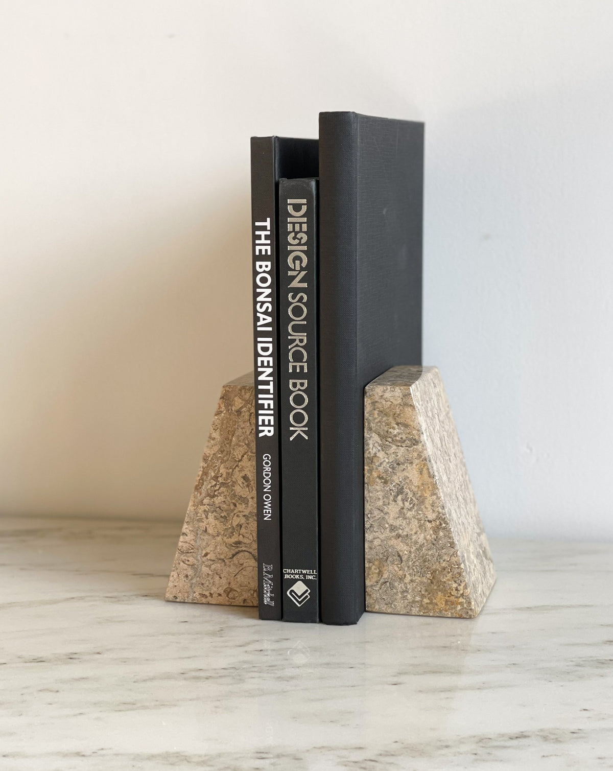 Fossil Triangle Bookends– The 365 Studio