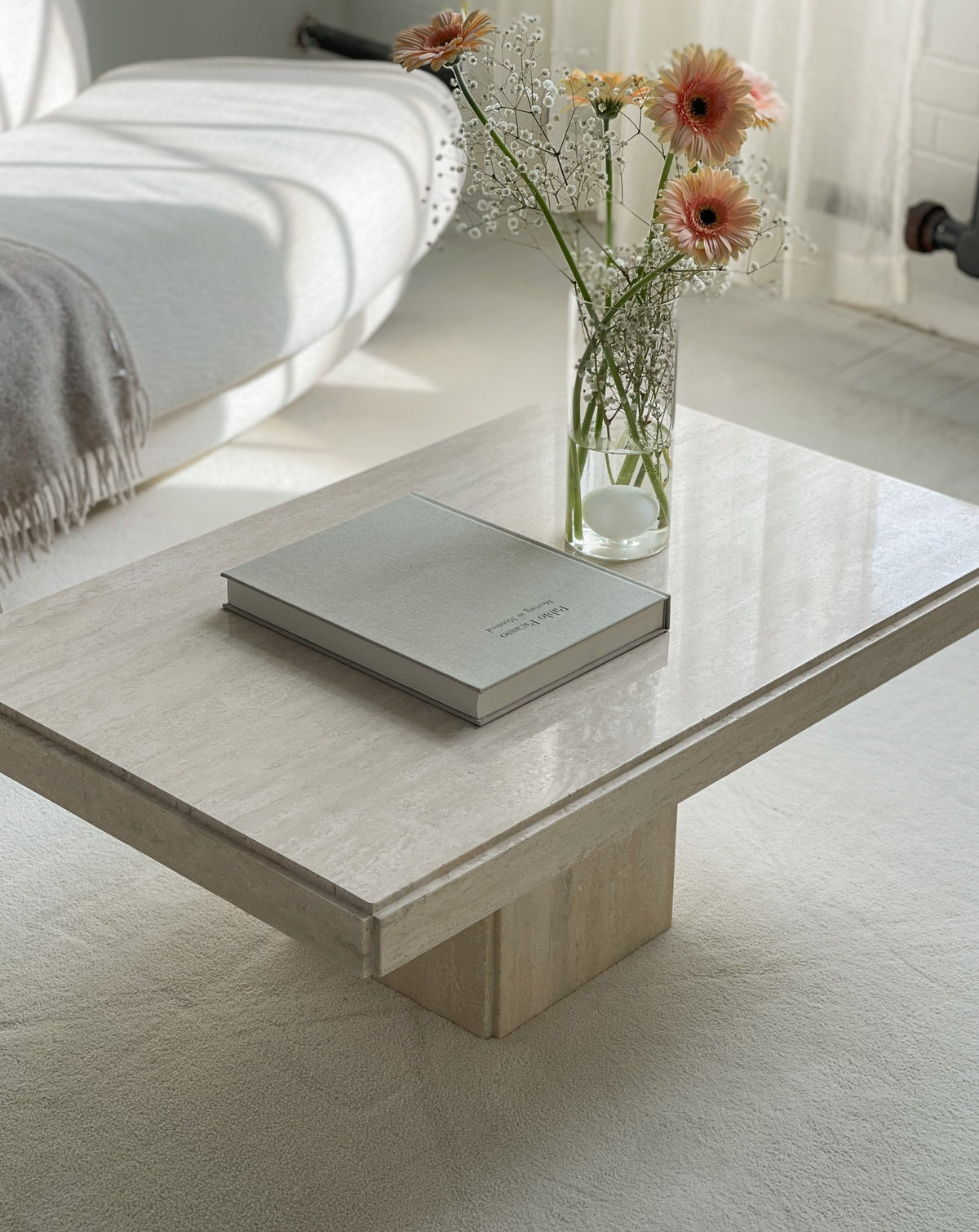 Rectangular Travertine Classico Coffee Table– The 365 Studio