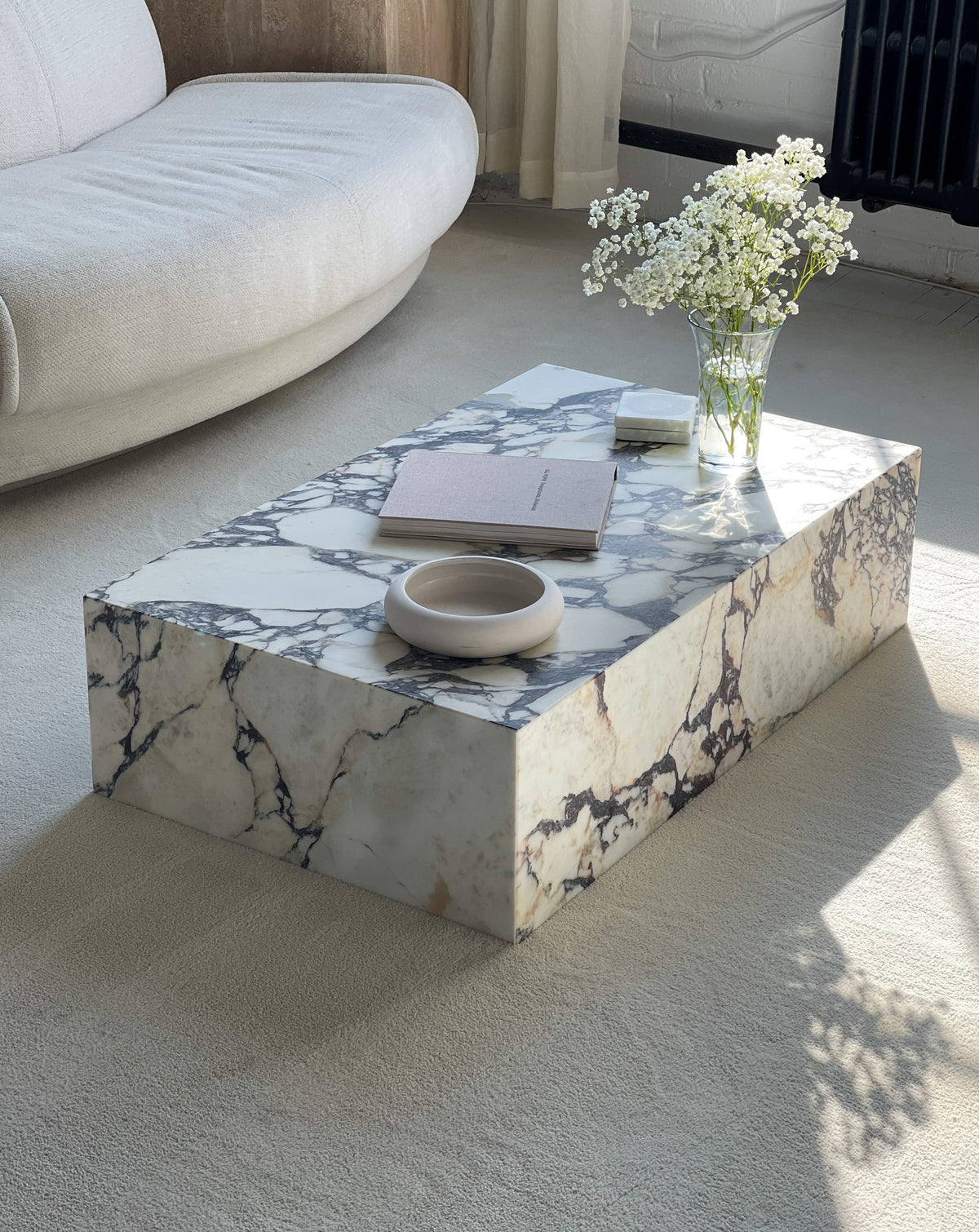 Calacatta Viola Block Coffee Table– The 365 Studio